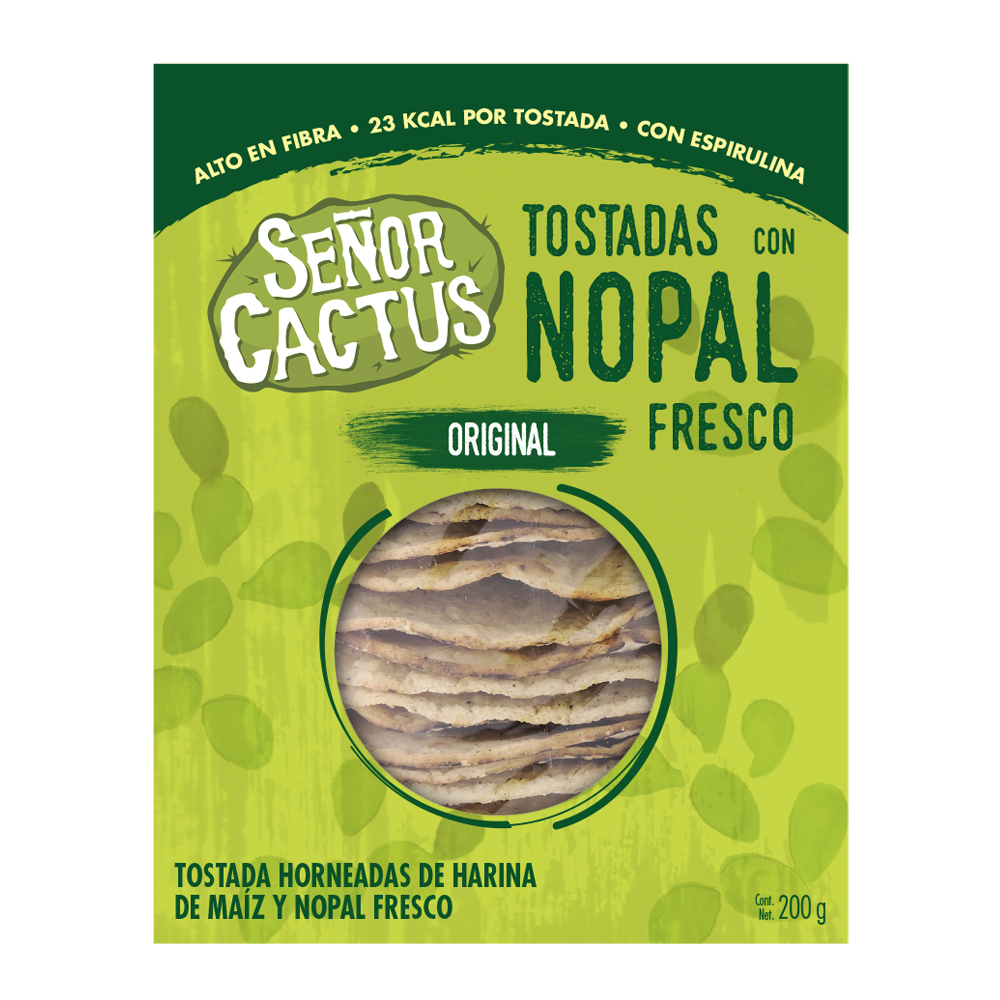 Tostada Señor Cactus® de Nopal 200 g